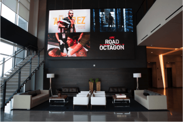 NanoLumens® ENGAGE Series™ LED Display Installed at New UFC Corporate ...